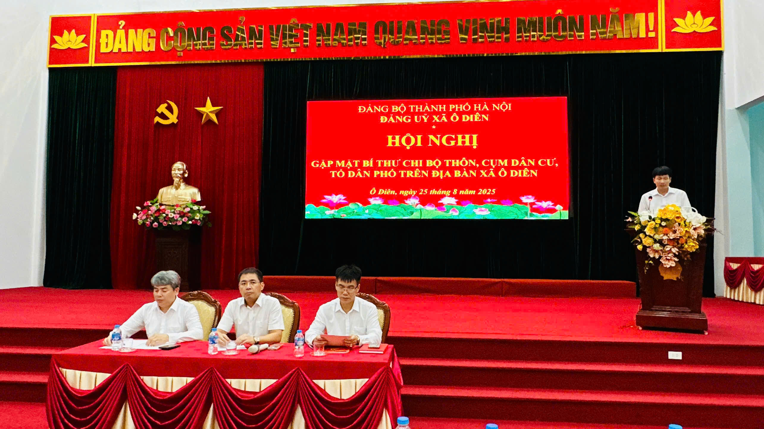 Xã Ô Diên: Phát huy vai trò chi bộ cơ sở, lan tỏa đồng thuận xây dựng ...
